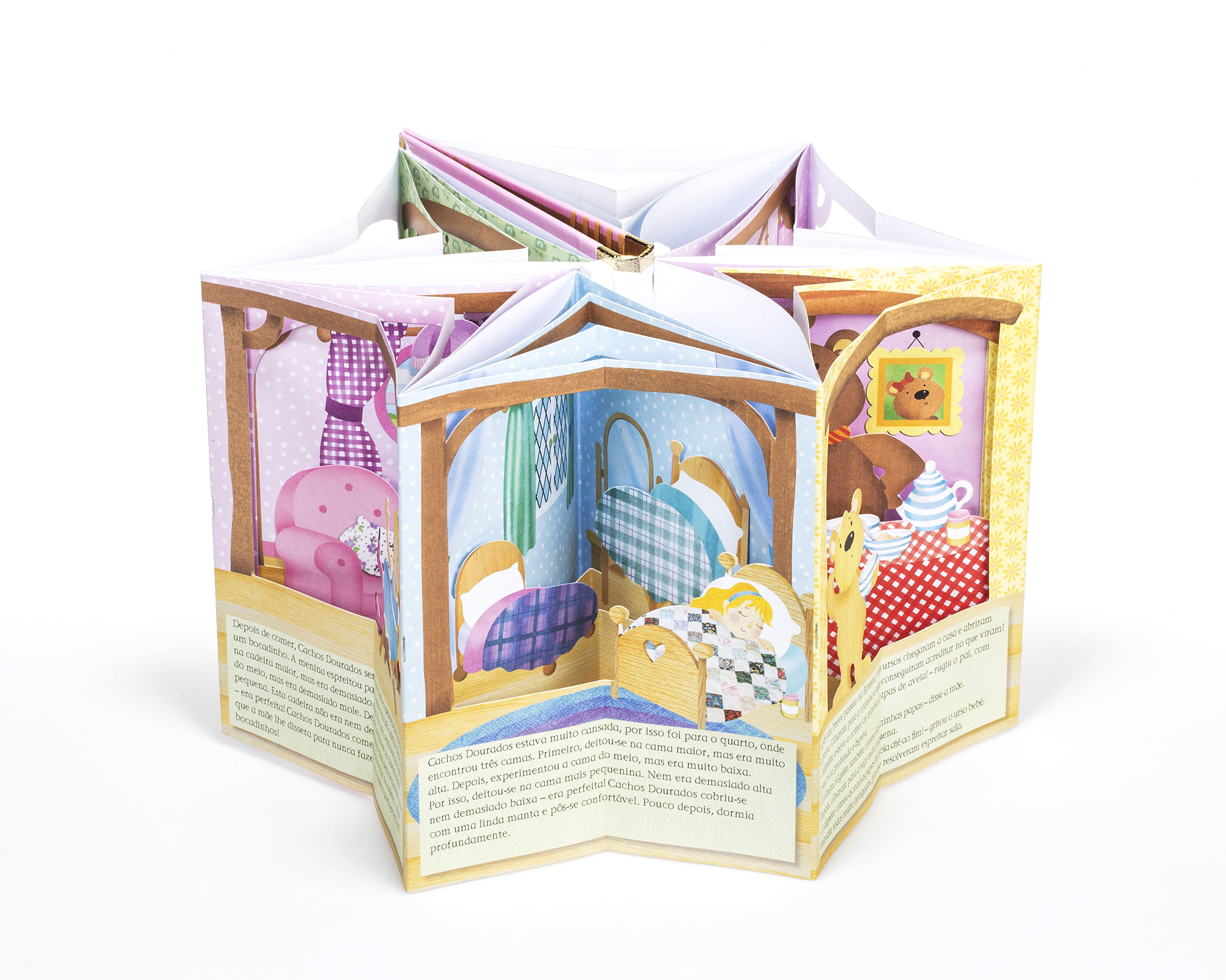 Cachos Dourados de Elizabeth Golding; Ilustração: Helen Rowe; Design ...