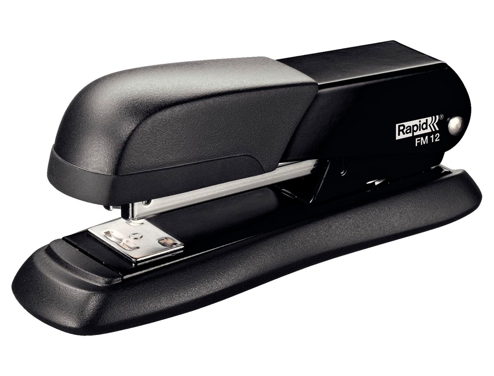 Agrafador Rapid FM12. Cor preto. Capacidade 25 folhas - Papelaria - WOOK