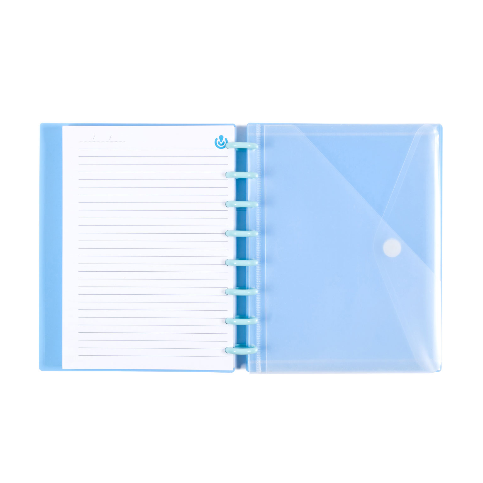 Envelope A4 para Caderno Ingeniox PP Transparente com Velcro 66124001 ...