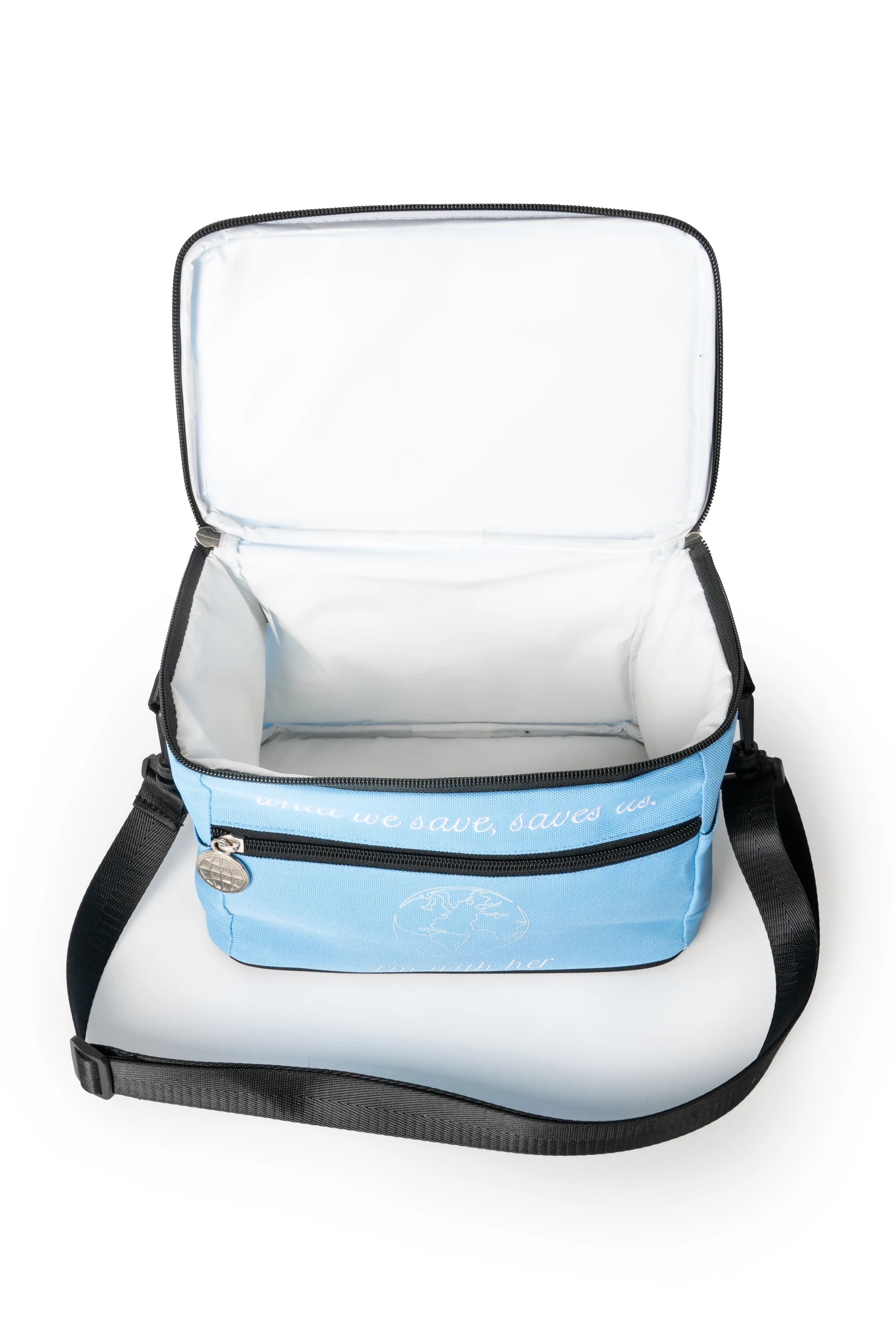 Saco Lanche Cycle Azul - Papelaria - WOOK