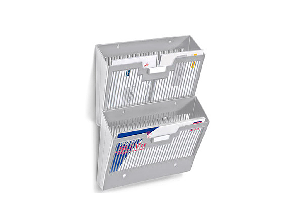 Expositor mural cep de parede poliestireno em rede 1 compartimento ...