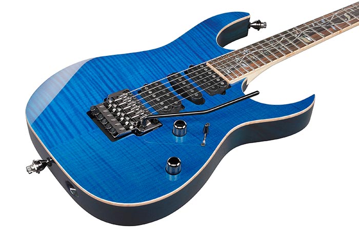 Ibanez RG8570RBS RG j.custom 6str Electric Guitar w/Case - Royal Blue ...