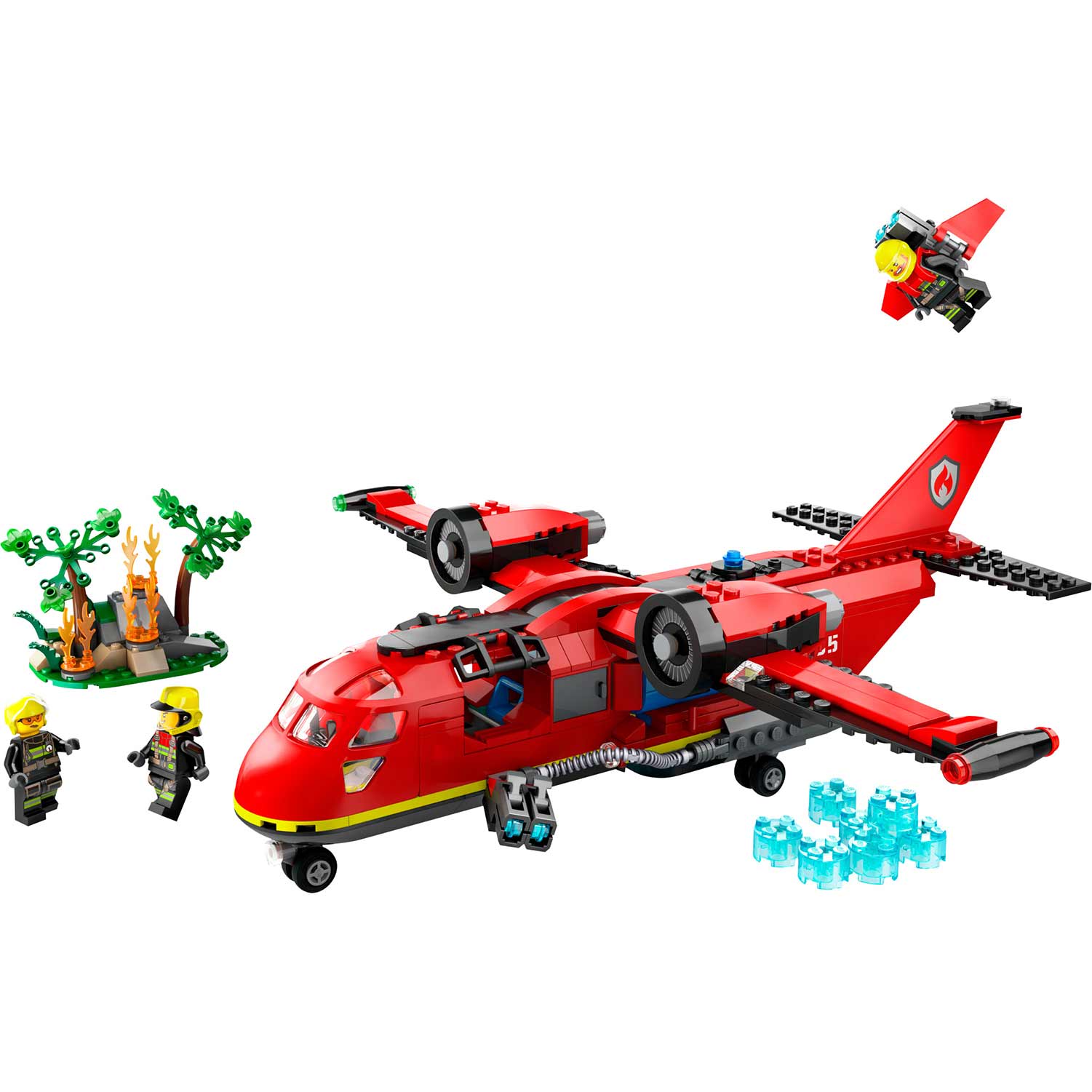 Lego City Avião de Resgate dos Bombeiros - Jogos e brinquedos - WOOK