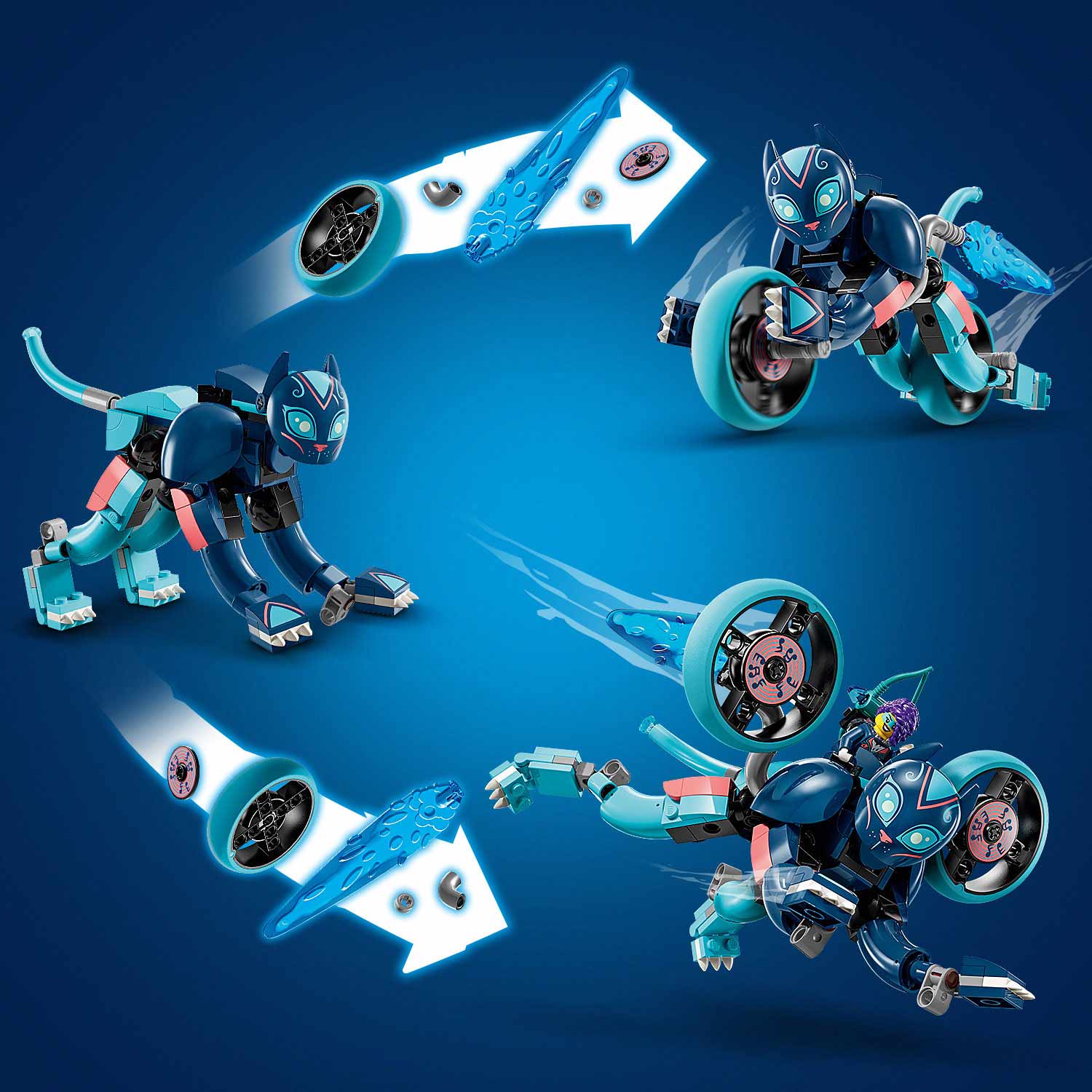 LEGO® DREAMZzz™ - A Mota-Gato da Zoey - 71479 - Jogos e brinquedos - WOOK