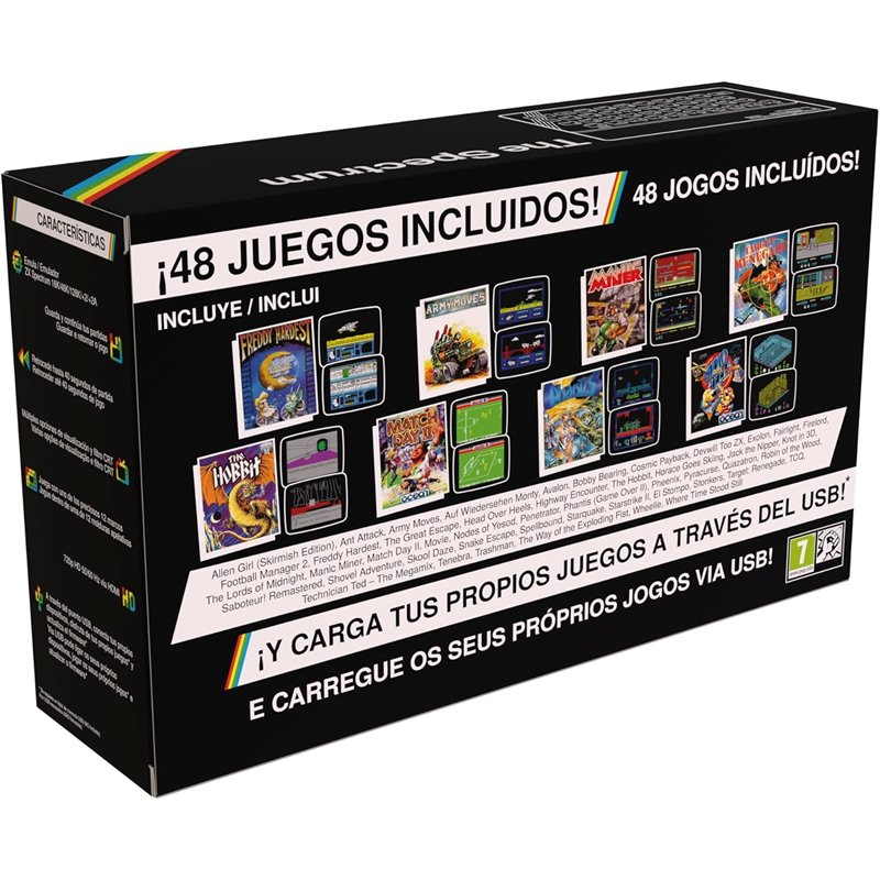 Consola Retro - The Spectrum - Gaming - WOOK