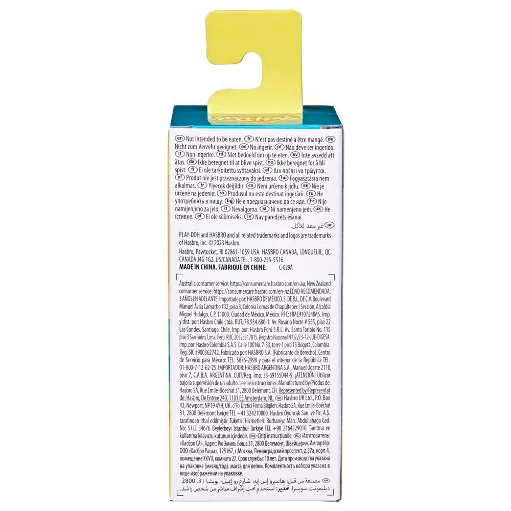 Plasticina Mini Kit Animais Play-Doh Hasbro F7558/F7172 - Jogos e ...
