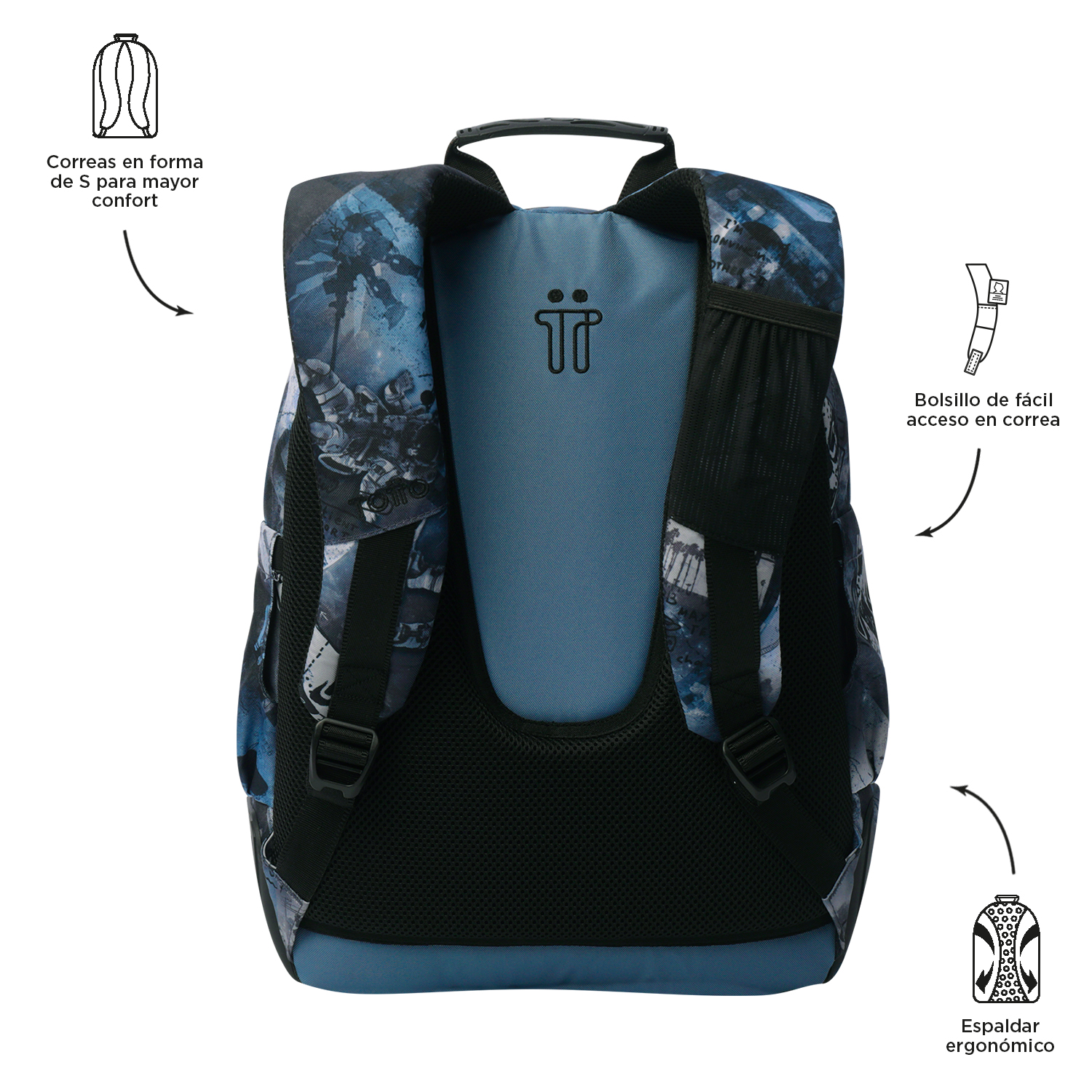 Mochila Totto Rayol 0G6 2025 44X33X13,5Cm Ma04Eco0022516N0G6 ...