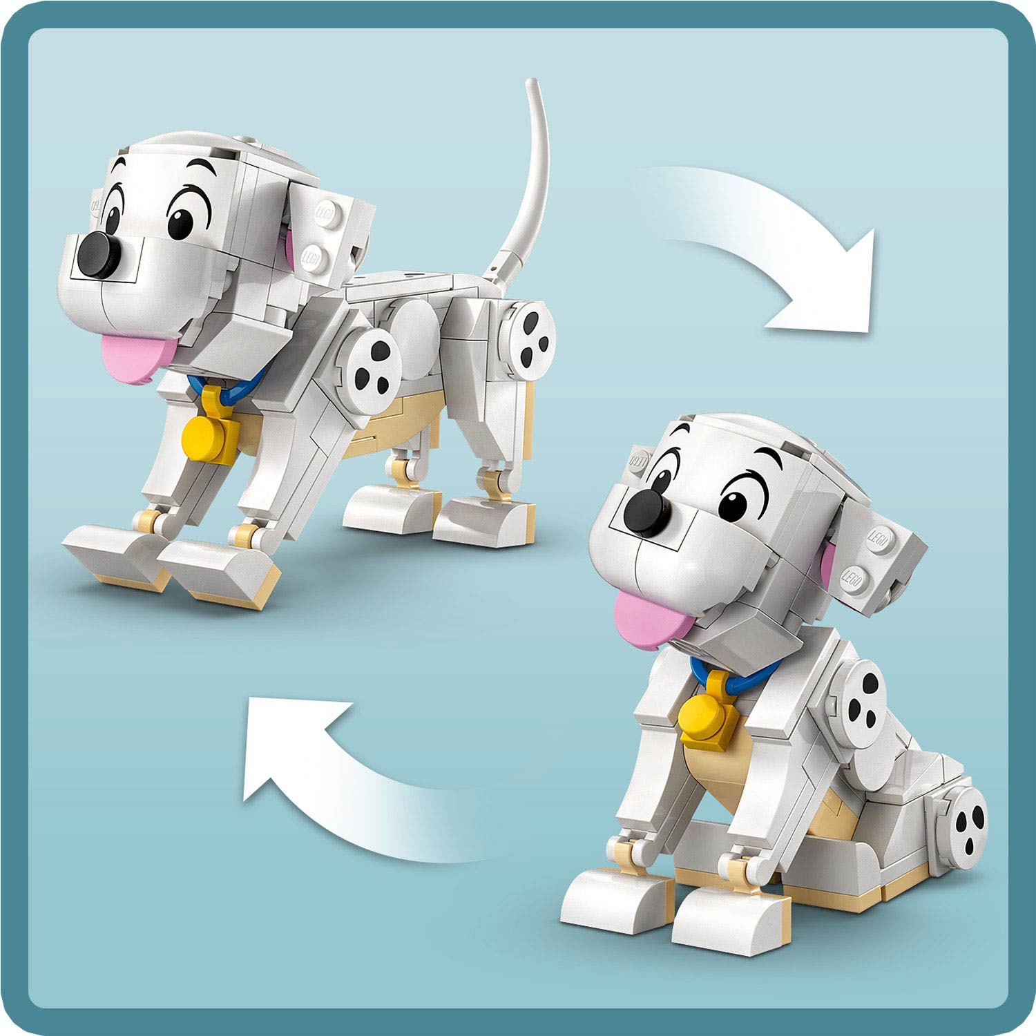 Lego Disney Lucky e Penny de 101 Dálmatas - Jogos e brinquedos - WOOK