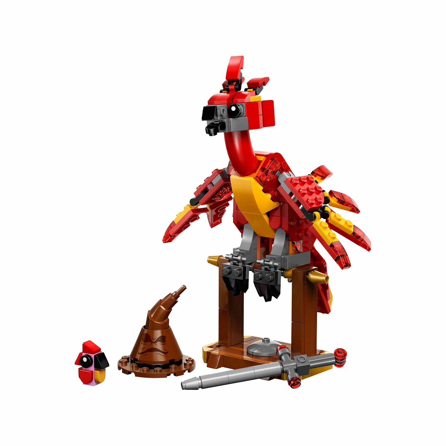 Lego 76448 - Fawkes: Fenix De Dumbledore - Jogos e brinquedos - WOOK