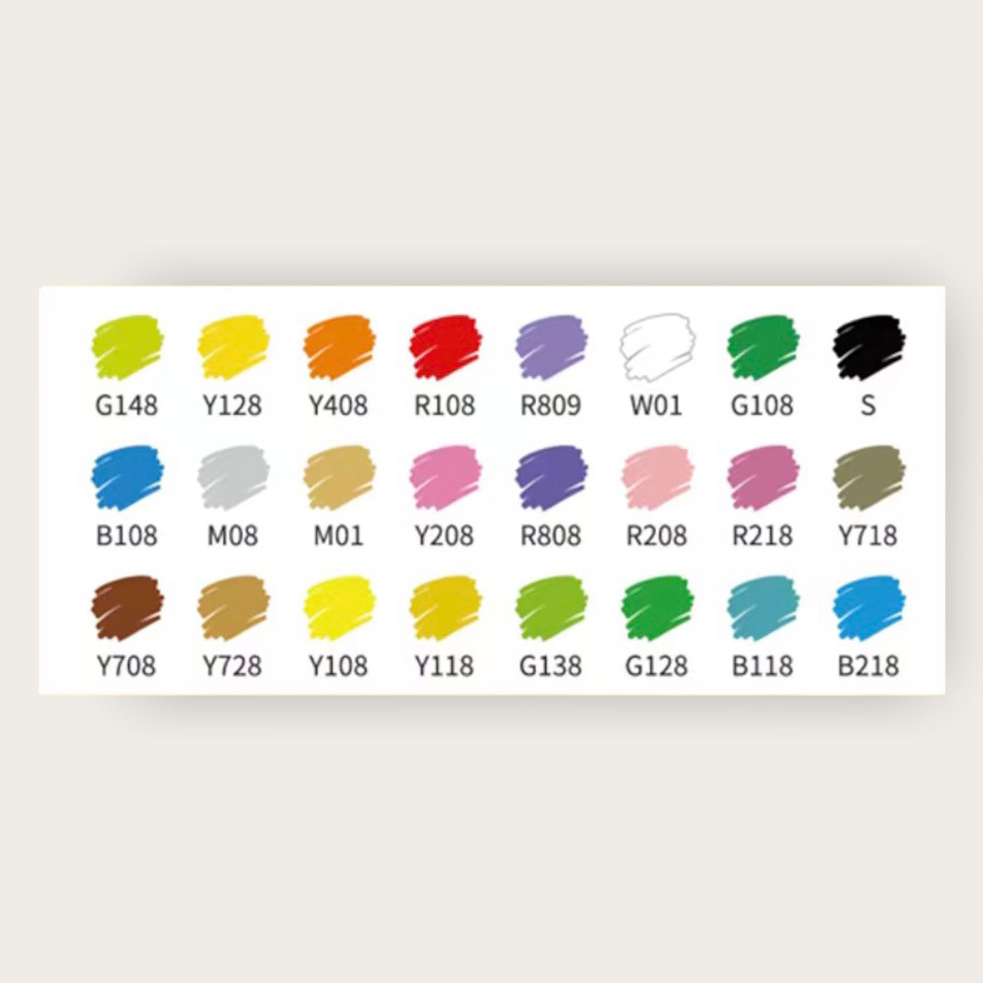 Marcador Acrilico Artist By Alex Bog 4-5Mm 24 Cores Roymart Ab-0624 ...