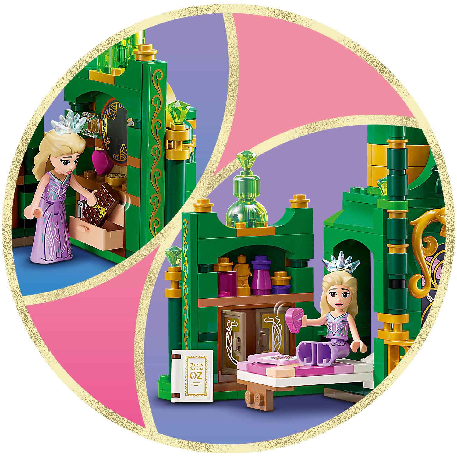 Lego Wicked Emerald City E Castelo De Kiamo Ko 75689 - Jogos e ...