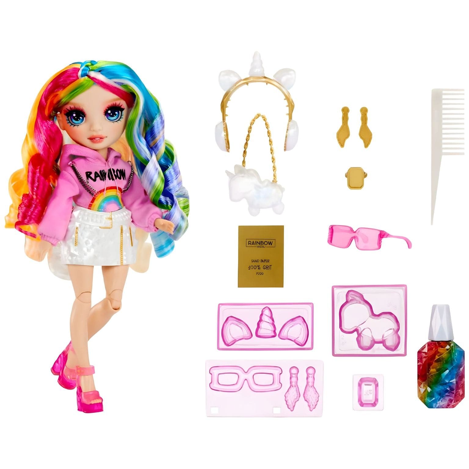 Rainbow High - Rainbow Crystal Amaya - Jogos e brinquedos - WOOK
