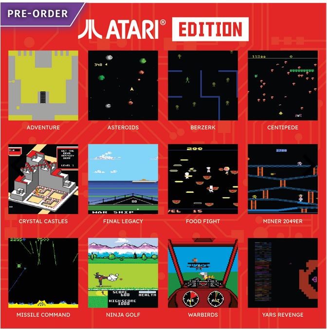 Consola Hyper Mega Tech! Atari Super Pocket Evercade - Gaming - WOOK