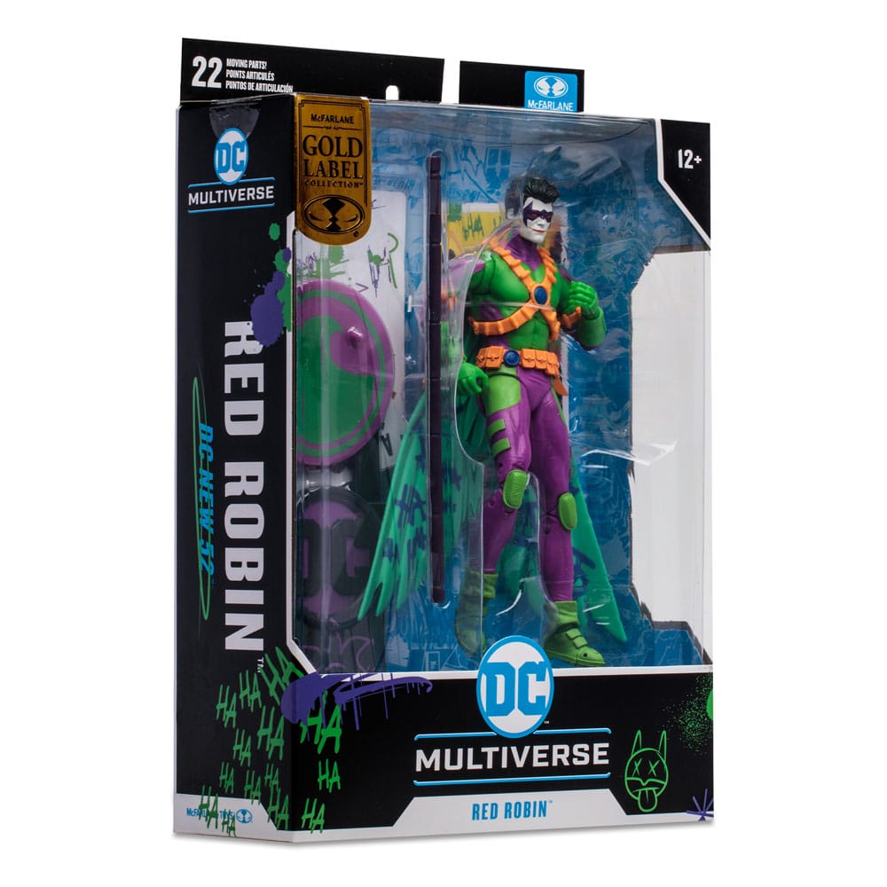 Action-Figure DC Multiverse Jokerized Red Robin (New 52) (Gold Label ...