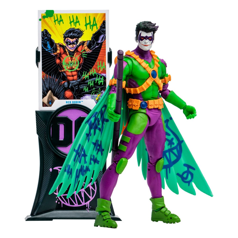 Action-Figure DC Multiverse Jokerized Red Robin (New 52) (Gold Label ...