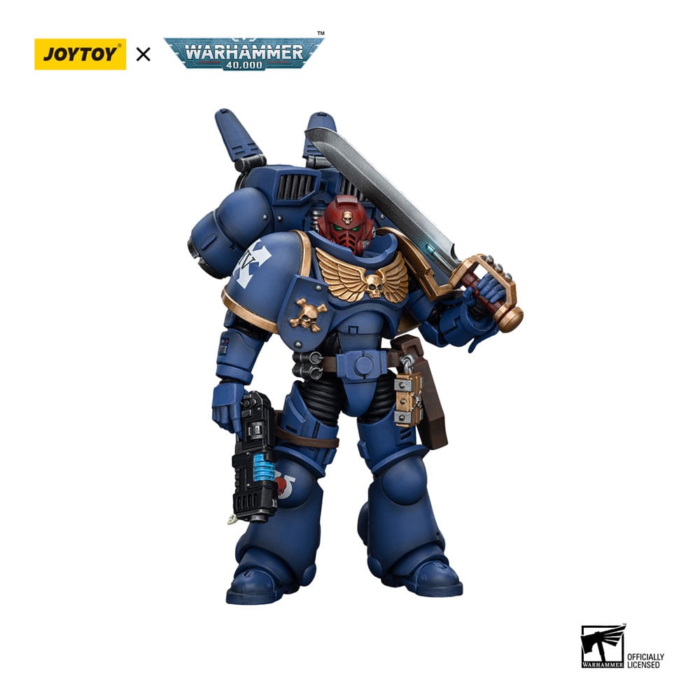 Action-Figure Warhammer Ultramarines Jump Pack Intercessors Sergeant ...
