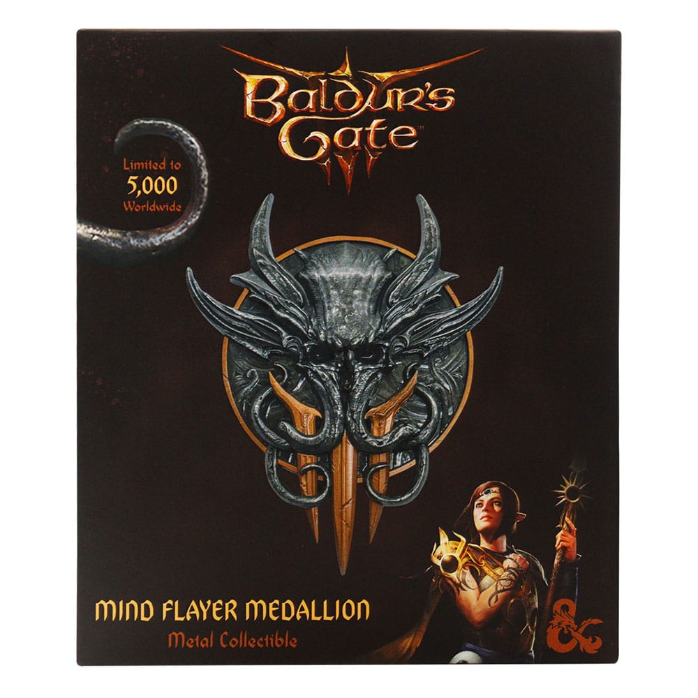 Colecionável Dungeons & Dragons Medallion Baldur’s Gate 3 Limited ...