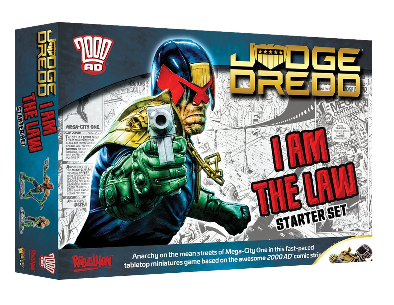 Jogo de Tabuleiro Judge Dredd: I Am the Law Starter Set (English ...