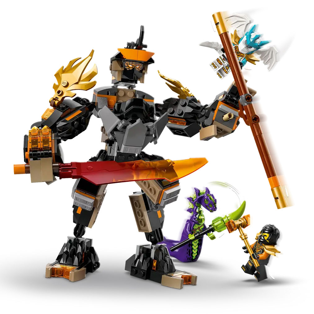 Lego Ninjago Robo De Missoes Do Cole E Zane Dragao 71854 - Jogos e ...
